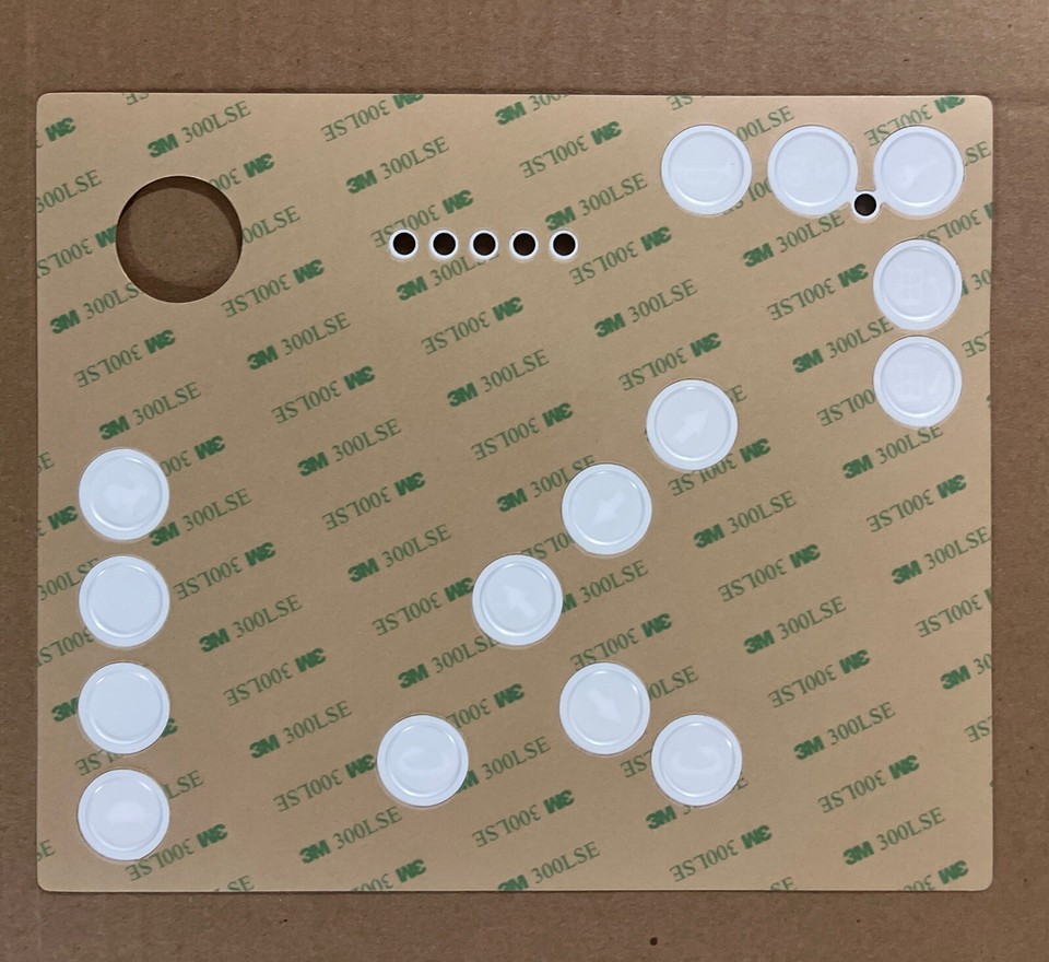 NEW Haulotte 3632T 4642T 2622T Upper Control Box Decal Overlay OEM New ...