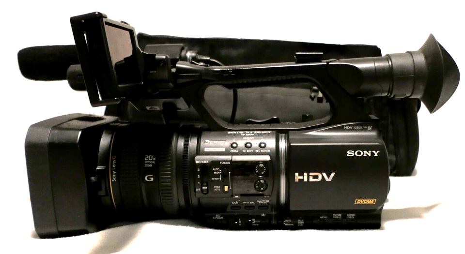 * HVR-Z5U CAMCORDER KIT & DIGITAL BACK IN A SOFT CASE & * NEW ...