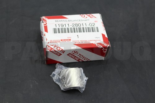 119112801102 Genuine Toyota BEARING, BALANCESHAFT, NO.1 11911-28011-02 ...