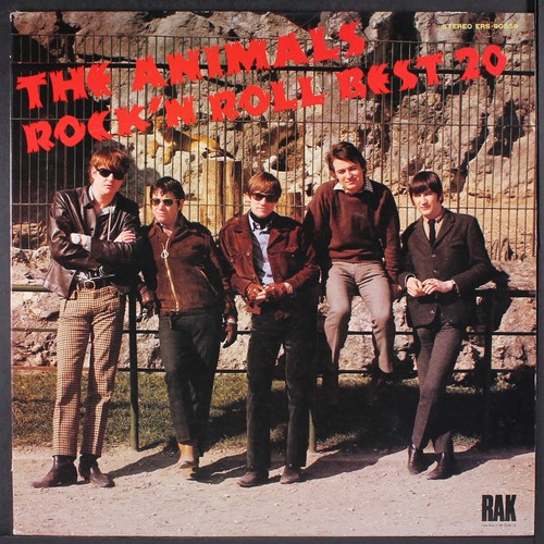 ANIMALS: rock 'n roll best 20 RAK 12" LP 33 RPM Japan | eBay