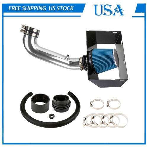 Cold Air Intake System Kit + Heat Shield For 2013-18 Ram 3500 5.7L Blue ...