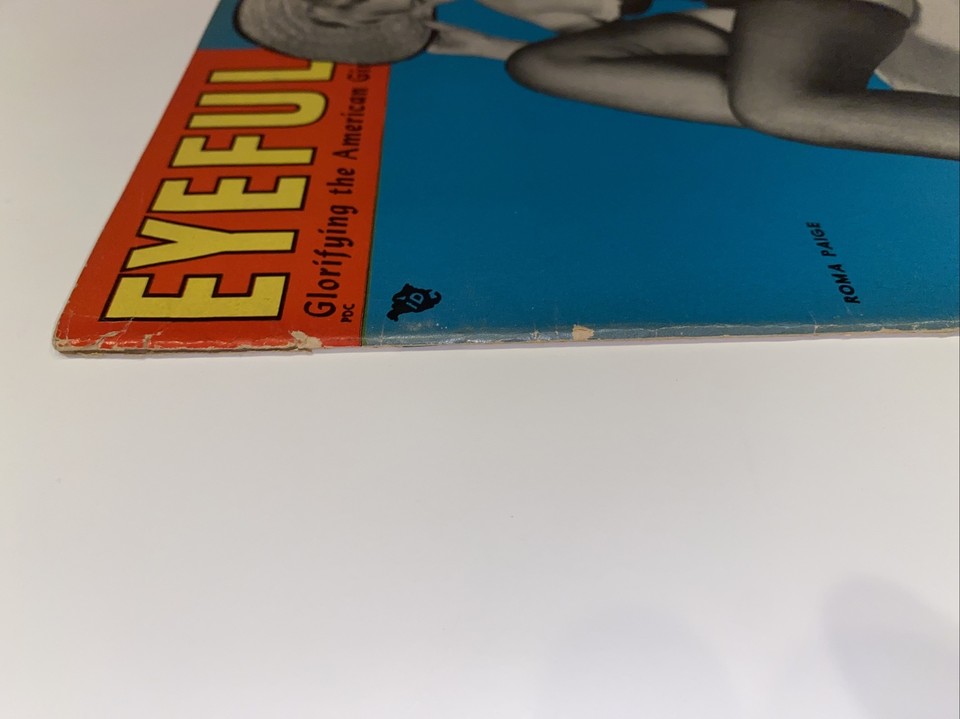 EYEFUL MAGAZINE Vol. 11 #5 April 1955 Betty Page Centerfold Pin-ups ...