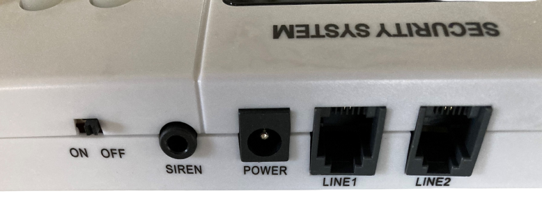 Complete Landline Security Alarm System - Control pad, sensors, siren ...
