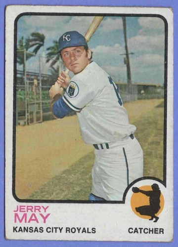 1973 Topps Jerry May #558 Kansas City Royals | eBay