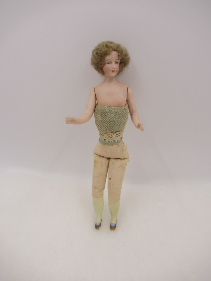 Antique Carl Schirmer Mold 587 German Bisque 7 1/4" Fashion Doll | eBay