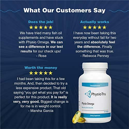 Physio Omega 3 DPA, DHA, EPA Wild Caught Pure Menhaden Fish Oil Supplement, 60 | eBay