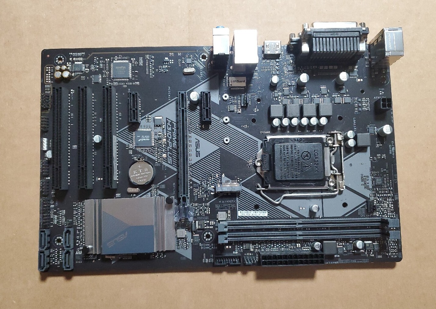 ASUS Prime H310-PLUS R1.01 Motherboard Intel H310 DDR4 M.2 USB 3.1 | eBay