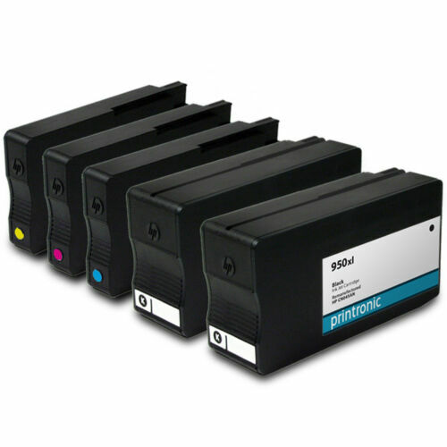 5PK for HP 950XL 951XL Ink Cartridges for OfficeJet Pro 8610 8615 8620 ...