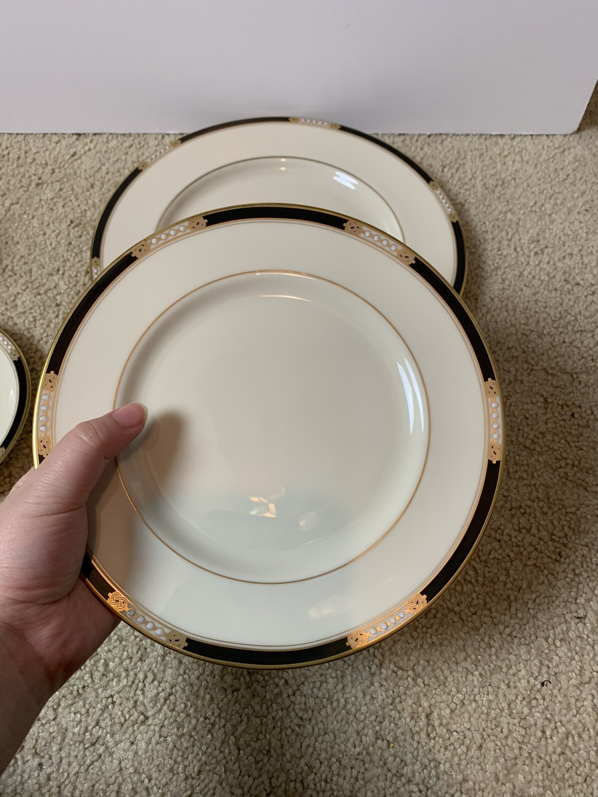 Lenox Presidential Collection Hancock Gold Bone China 5 Piece Place ...