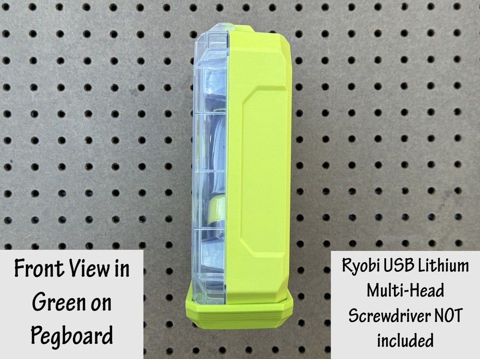 Black Holder for Ryobi USB Lithium Multi-Head Screwdriver Set &Case ...