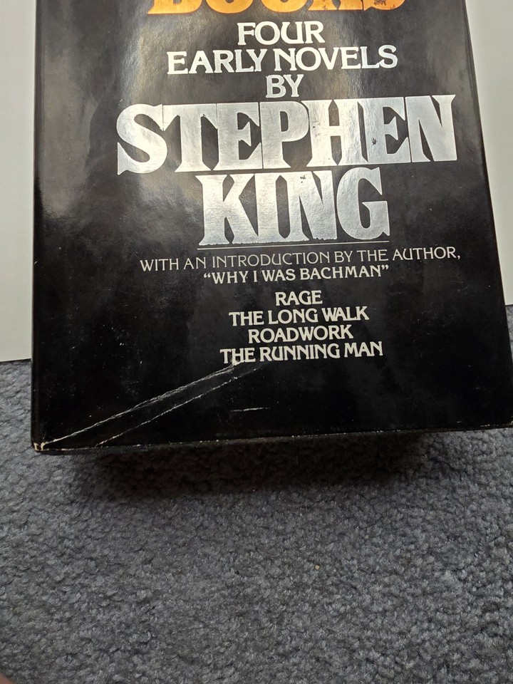 The Bachman Books ⭐️ True First Edition Stephen King 1985 NAL Hardcover ...
