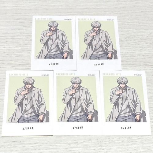 Sakamoto Days Baseyard Art Sticker Set of 5 Used, Minor Wear | eBay