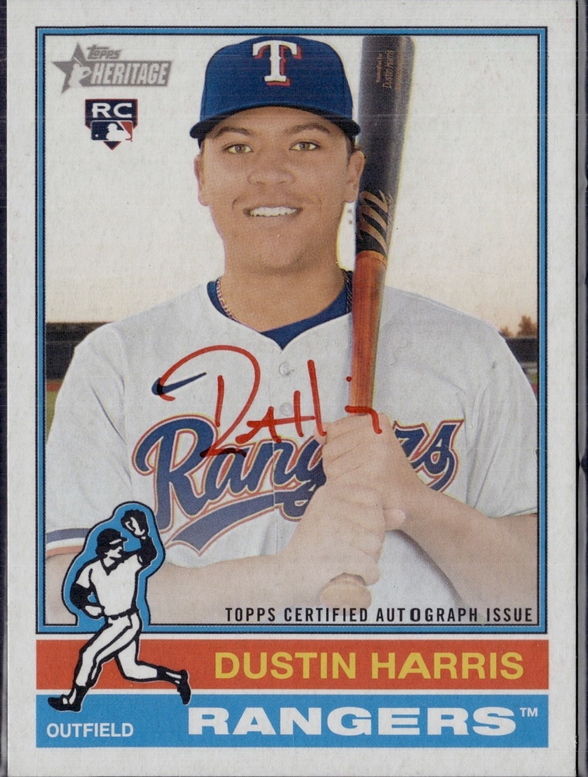 2025 Topps Heritage - Real One Autographs Dustin Harris #ROA-DHA ...