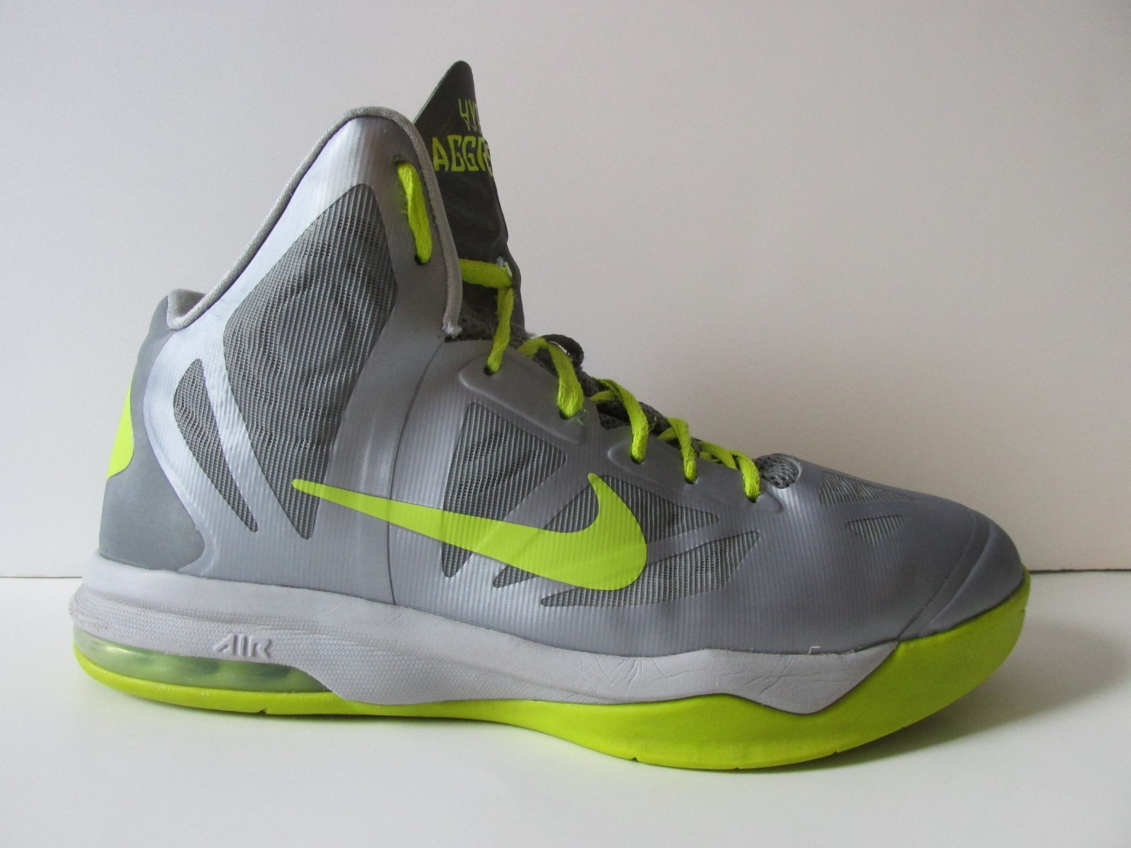 Nike Air Max Hyper Aggressor Gray Basketball Shoes Men's 8M | eBay
