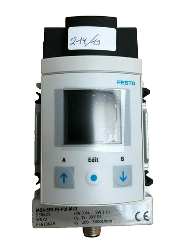 Festo MS6-SFE-F5-P2I-M12 Durchfluss Sensor online kaufen | eBay