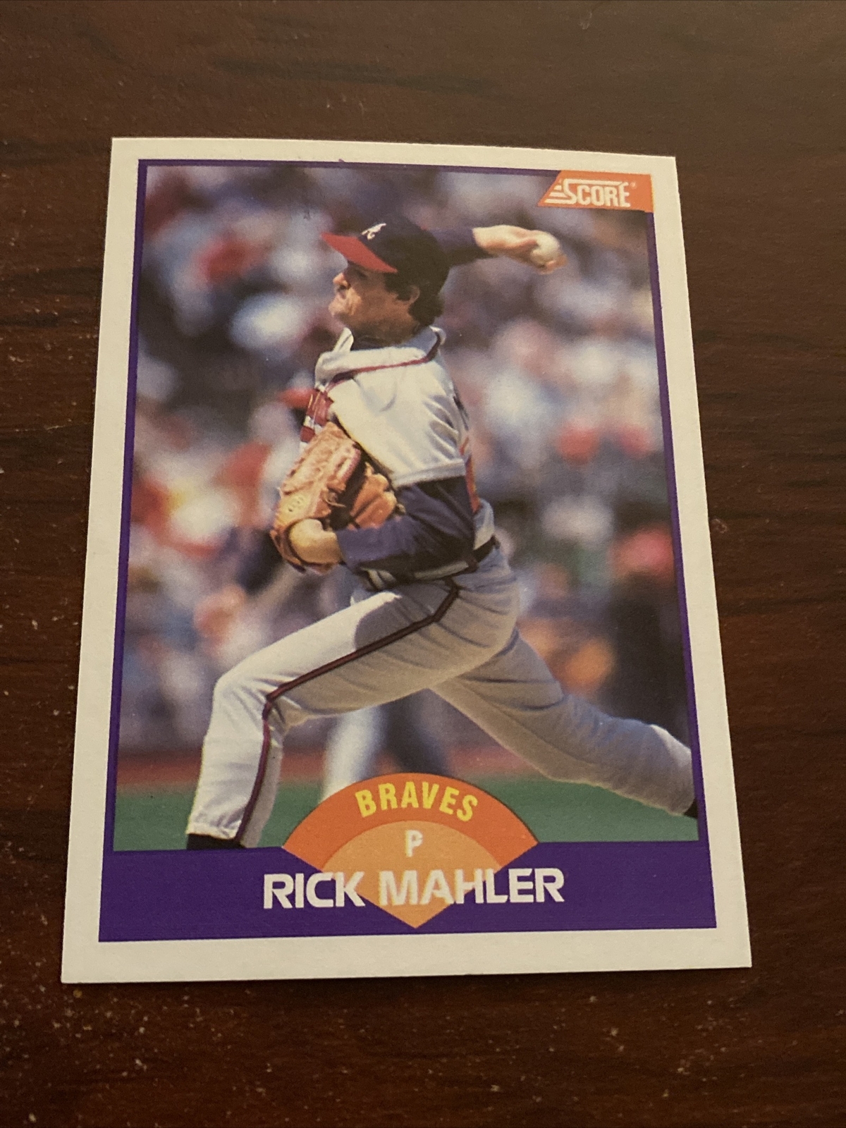 1989 Score #229 Rick Mahler Braves C1875* | eBay