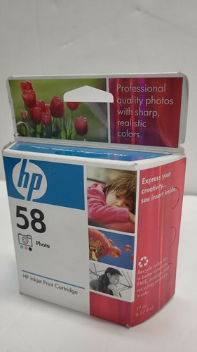 Genuine HP 58 Photo Inkjet Color Ink Cartridges C6658AN | NEW SEALED | eBay