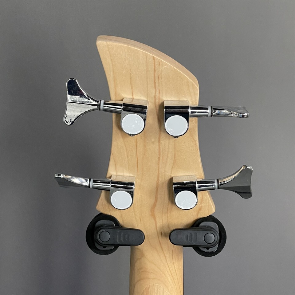 Custom Blue LED Dan Armstrong Electric Bass Guitar Acrylic Body Chrome ...