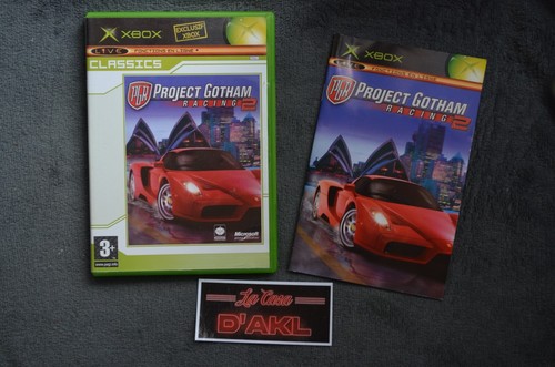 PGR Project Gotham Racing 2 complet sur Xbox Classic 1st gen - FR TBE ...