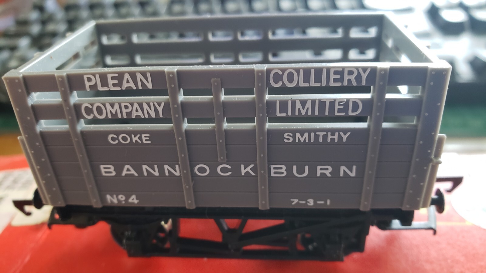Hornby R101 Plean Colliery Bannockburn Coke Wagon Boxed. 411w for sale ...