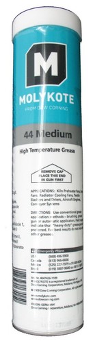 DOW CORNING Molykote 44 Medium High Temp Bearing Silicone Grease 14 oz ...