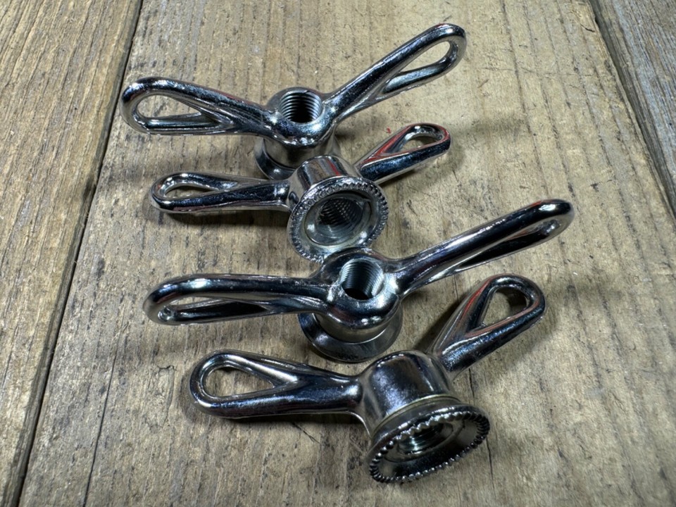 Bicycle Hub Wing Nut 3/8 & 5/16 NOS Wheel Hub Wing Nuts Wingnut Vintage ...