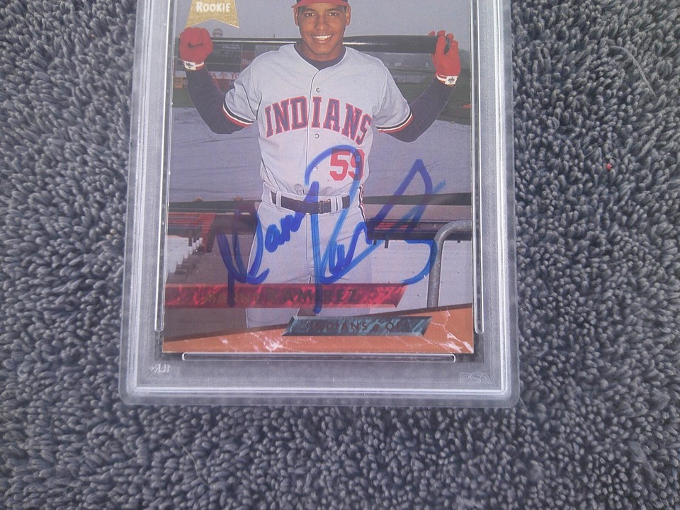 MANNY RAMIREZ SIGNED 1993 FLEER ULTRA CARD PSA/DNA COA | eBay
