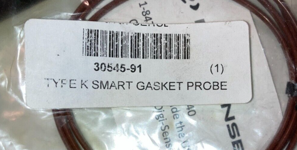 Digi-Sense 30545-91 Smart Gasket Temperature Probe For System, Type K ...