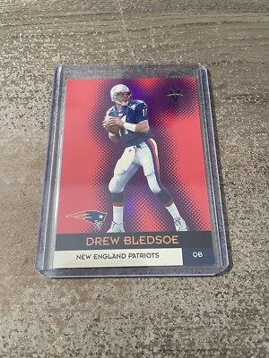 2000 Vanguard Purple Patriots Football Card #37 Drew Bledsoe #’D /138 ...