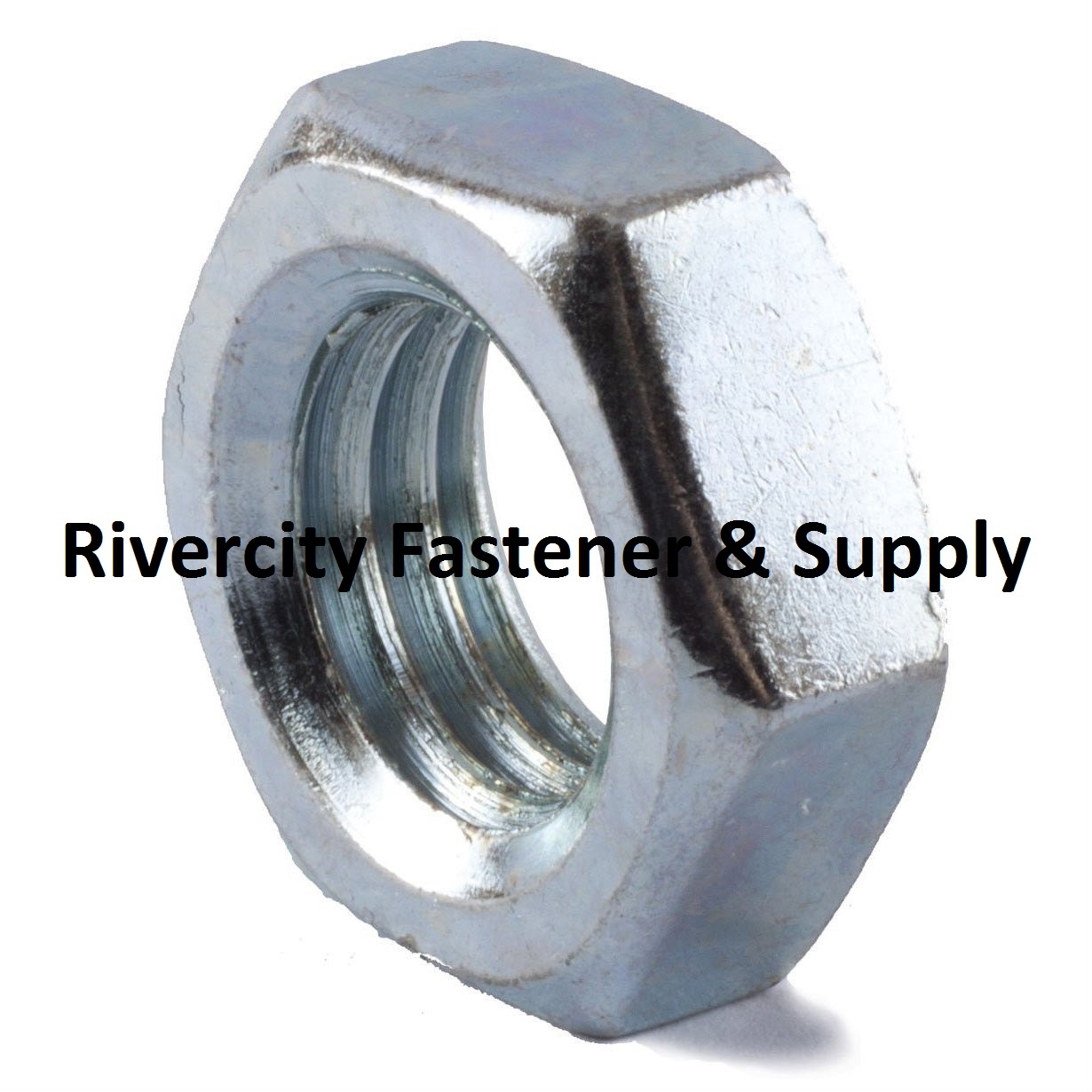 (25) M12-1.25 Metric FINE Thread Hex Jam Thin Nuts Half Thick 12mm ...