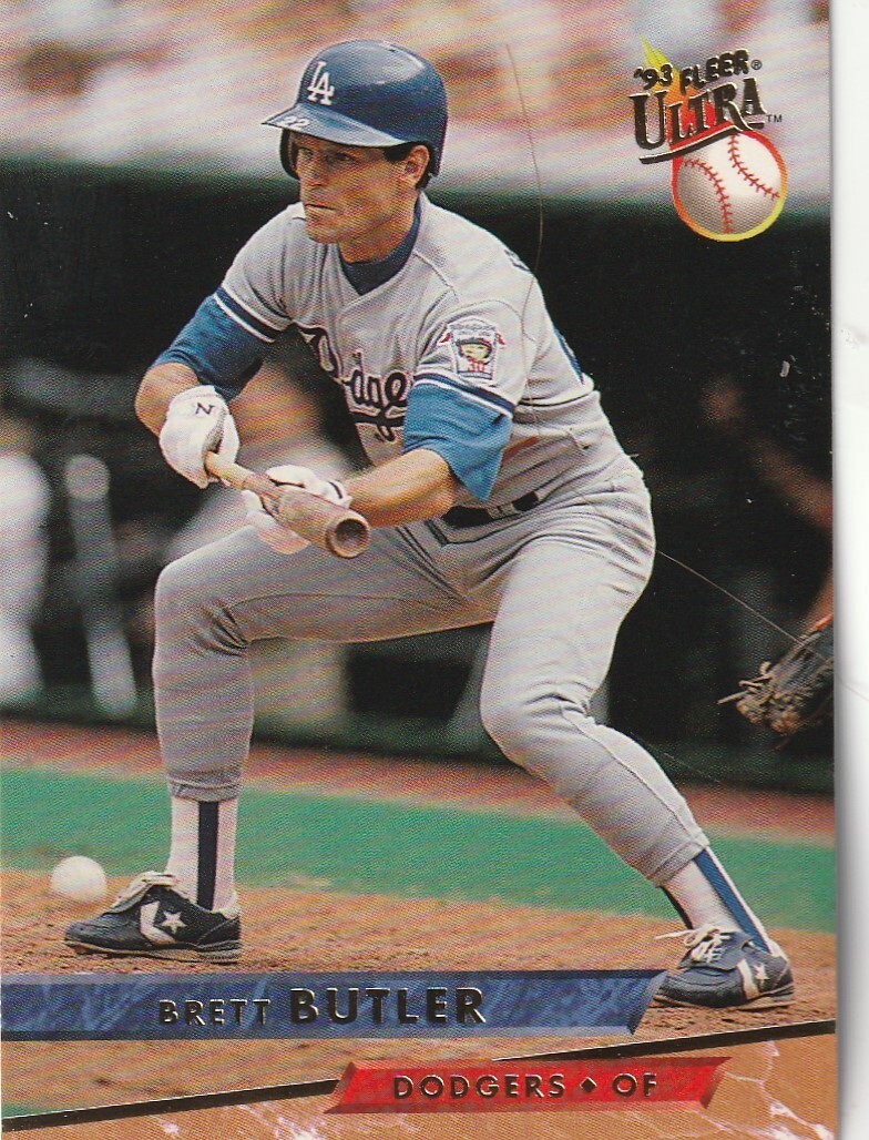FREE SHIPPING-MINT-1993 Fleer Ultra Brett Butler #51 DODGERS | eBay