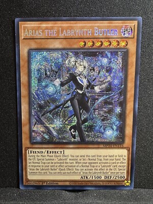 Arias The Labrynth Butler - YuGiOh! MP24-EN116 Prismatic Secret Rare ...
