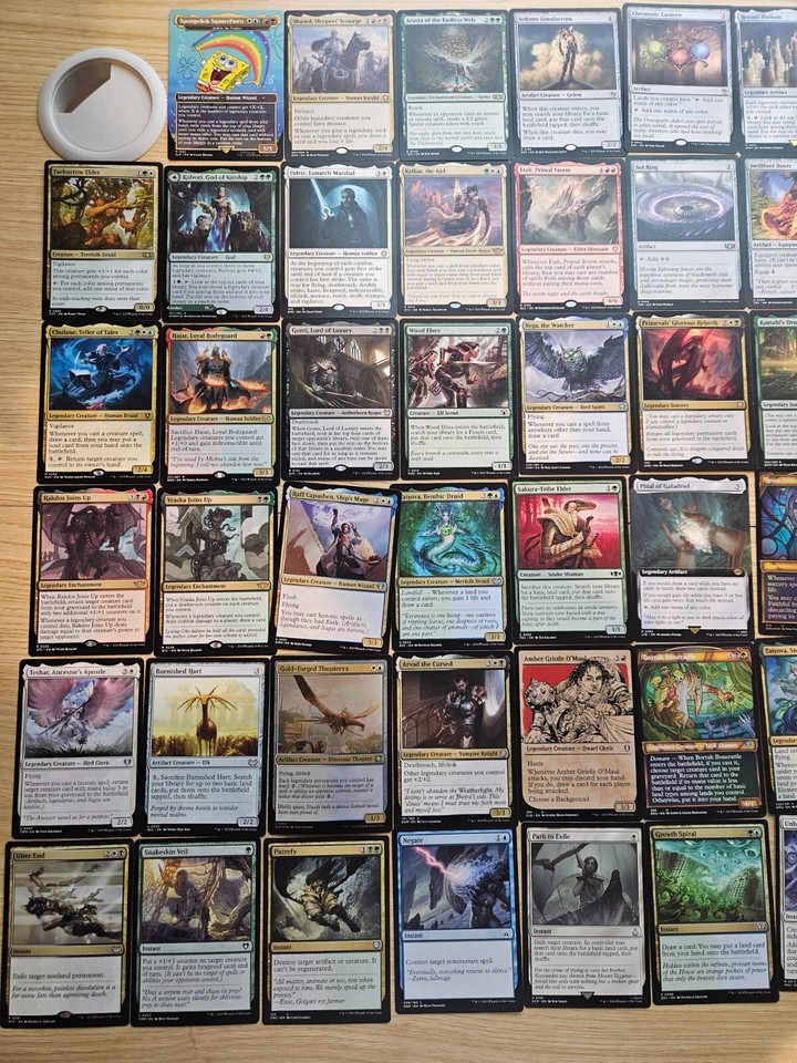 Custom Commander Deck ~ Legends ~ Spongebob Squarepants (Jodah the ...