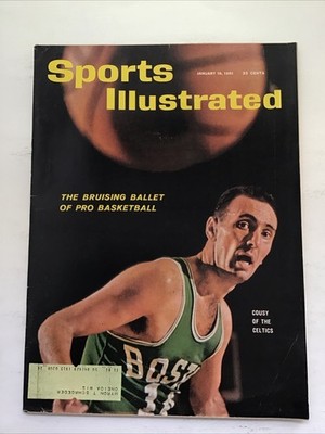 1961 Sports Illustrated-Boston Celtics Bob Cousy | eBay
