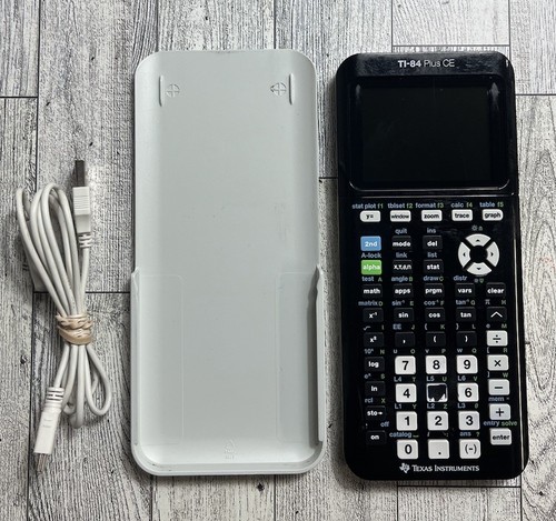 Texas Instruments TI-84 Plus CE Graphing Calculator - Black | eBay