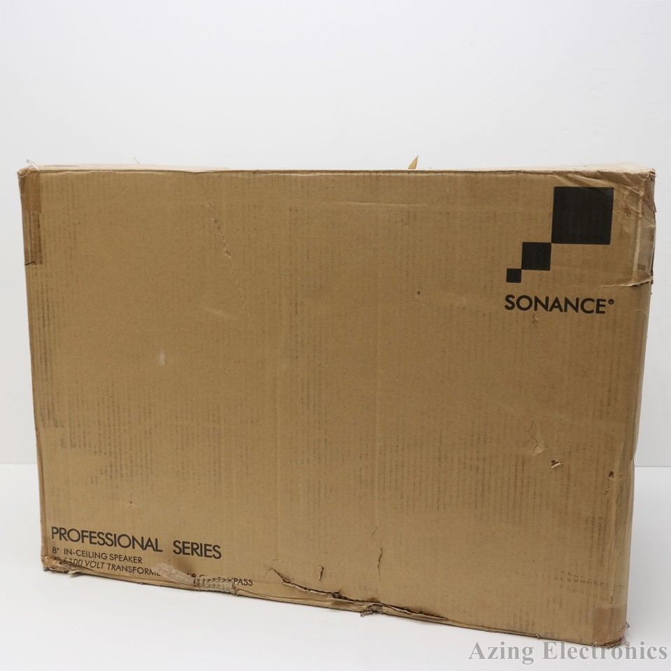 Sonance PS-C63RT White In-Ceiling Speakers w/ Tile Bridge Kit (Pair) | eBay