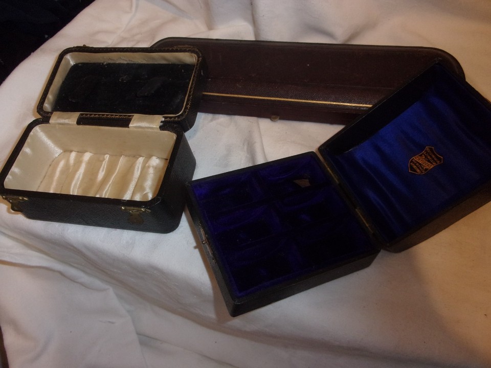 3 OLD VINTAGE JEWELLERY SPOONS BOX ETC | eBay UK