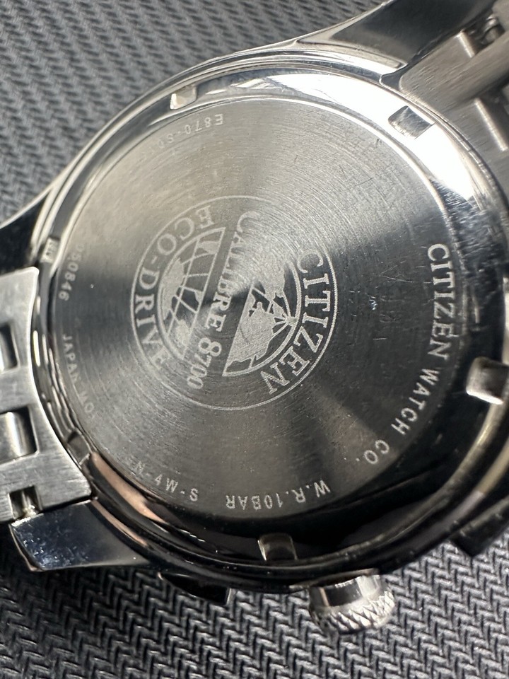 Citizen Eco-Drive Perpetual Calendar Watch Men’s E870-S015278 PLEASE ...