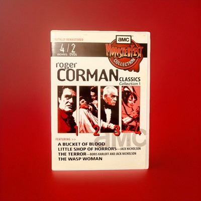 Roger Corman AMC Classics Monsterfest Collection 4 Movies 2 DVDs ...