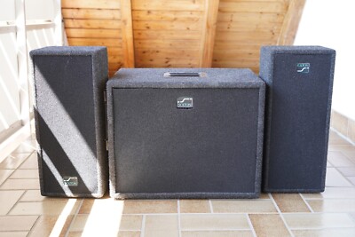 Solton / Malone PA Boxen, Musikanlage, 1xSUB und 2x Speaker + Malone 2x ...