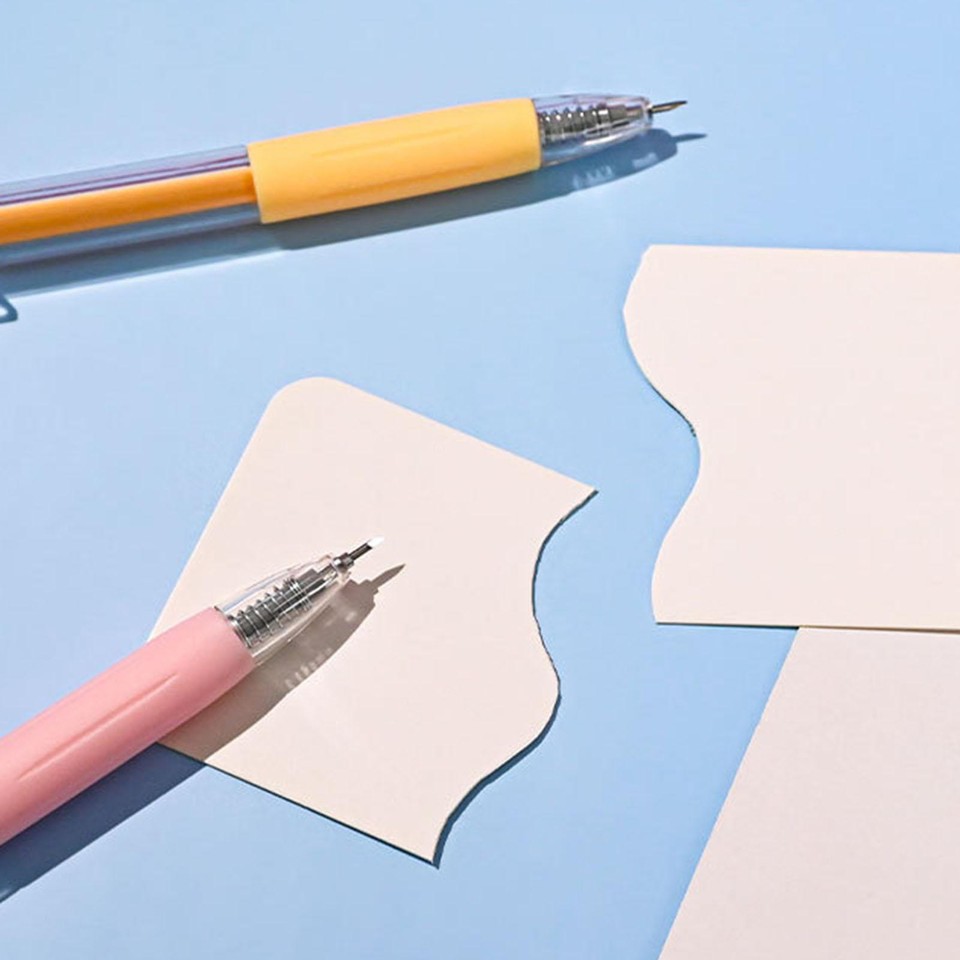 6xArt Pen Paper Cutter Precision Craft Cutting Tool Student Cutter Pen ...