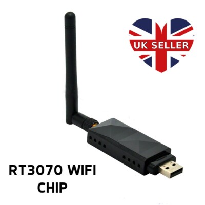 Wireless USB WiFi Adapter RT3070 Chipset For Zosi CCTV Humax TV Boxes ...