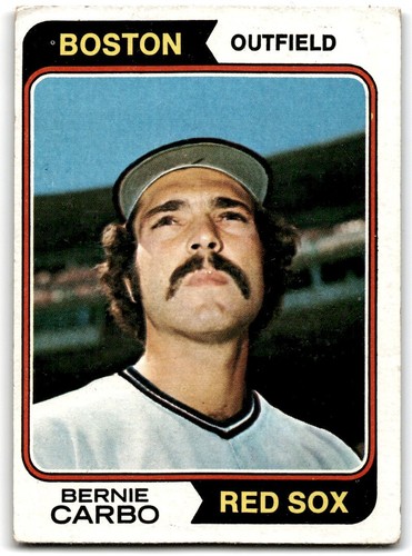 1974 Topps Bernie Carbo . Boston Red Sox #621 | eBay