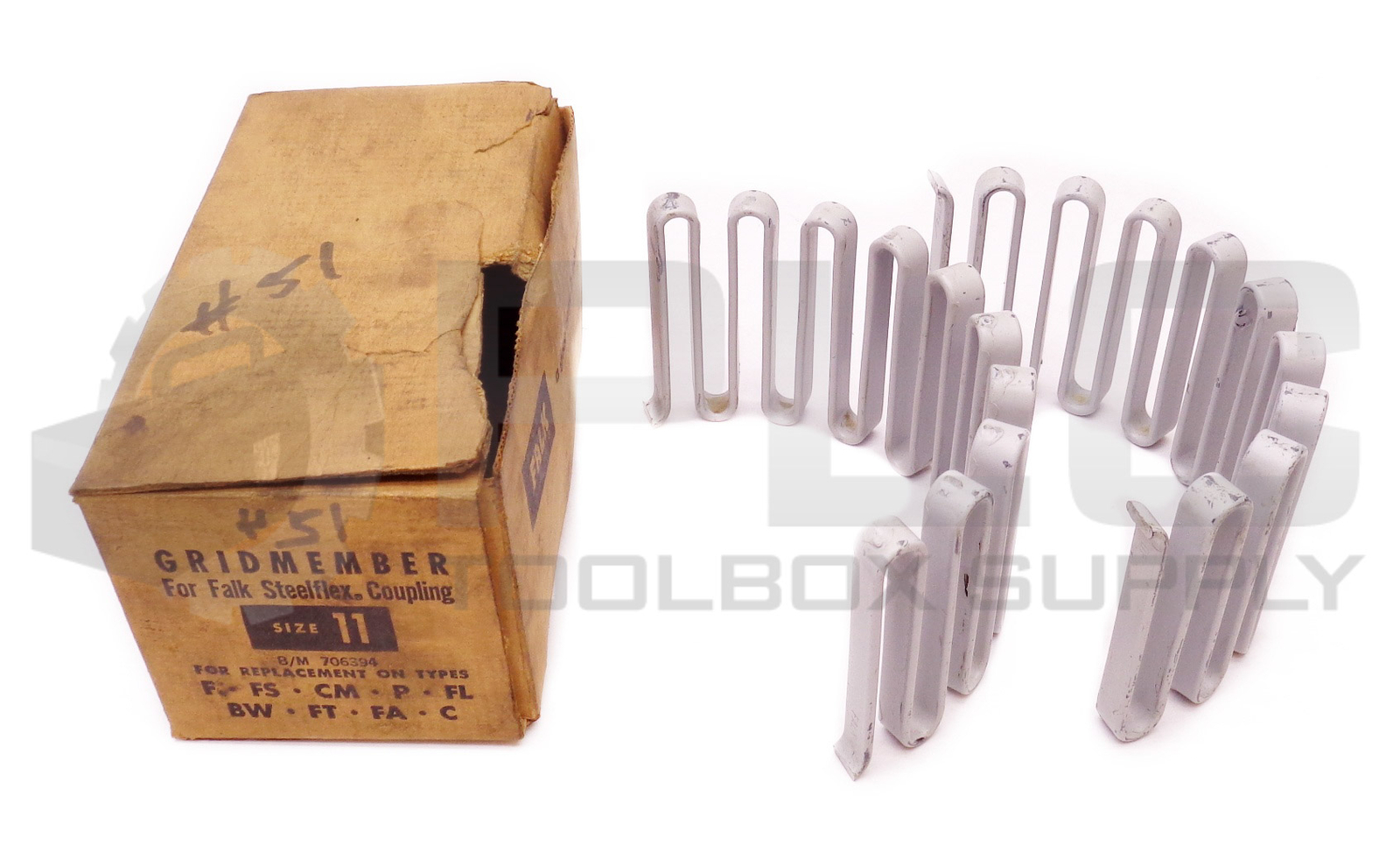 BOX OF 2 NEW FALK GRIDMEMBER B/M 706394 STEELFLEX COUPLING SIZE 11 | eBay