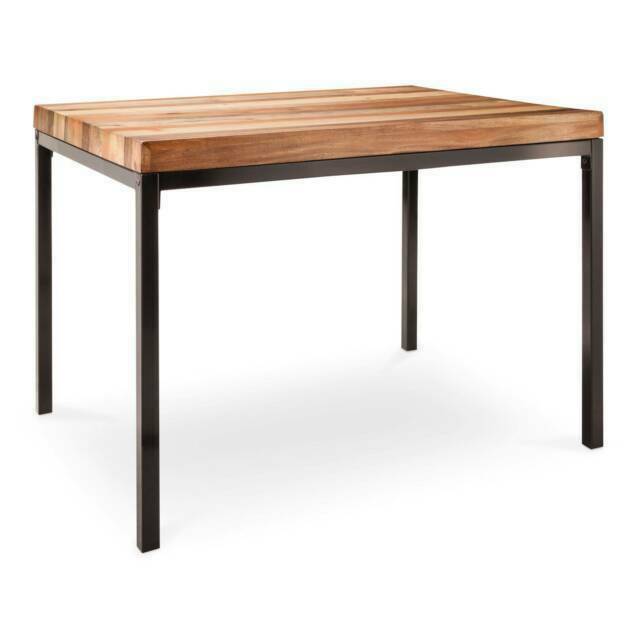 Threshold Hernwood Dining Table with Metal Legs - Brown for sale online ...