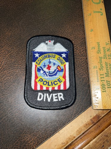 Vintage Columbus Ohio Sheriff Police Diver Department Patch | eBay