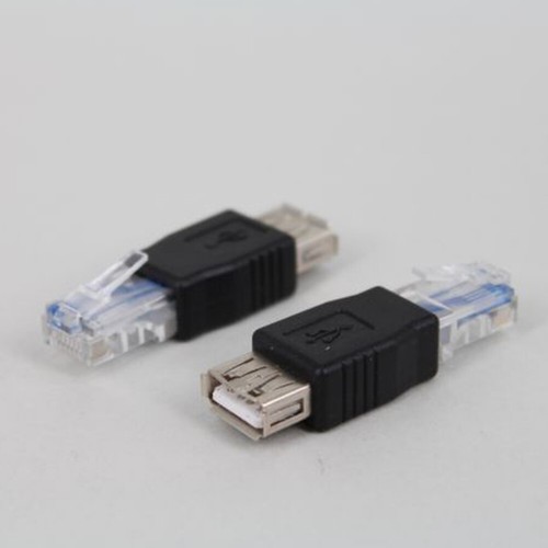 RJ45 USB Ethernet Router Plug Adapter Accessories Lan Network Interface ...