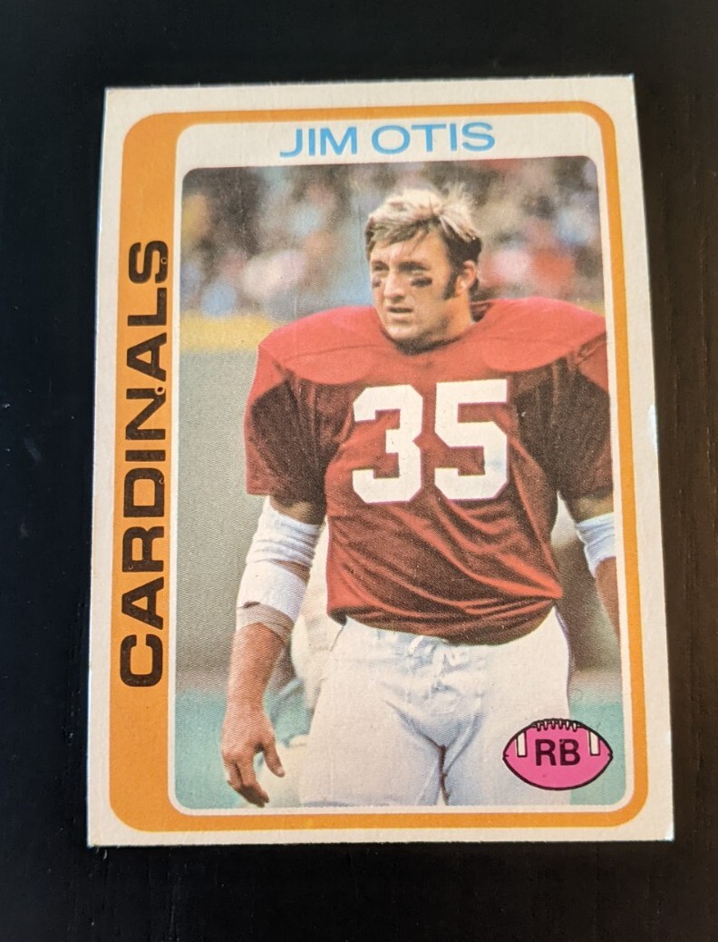 1978 Topps #172 JIM OTIS -- Arizona Cardinals - Set Break, Combine S&H ...