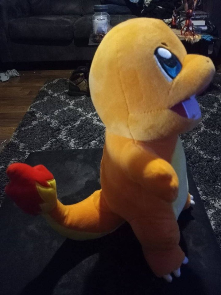 12" Charmander Pokemon Interactive Plush w/ Lights & Talking Sounds ...