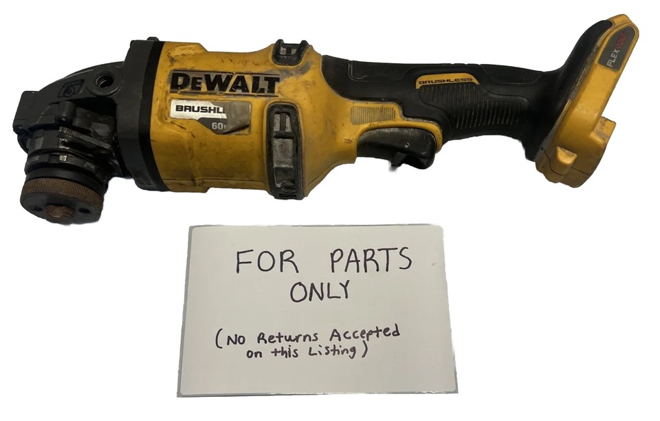 DEWALT DCG414 FLEXVOLT 60V MAX 4.5" Angle Grinder w/ Kickback Brake ...